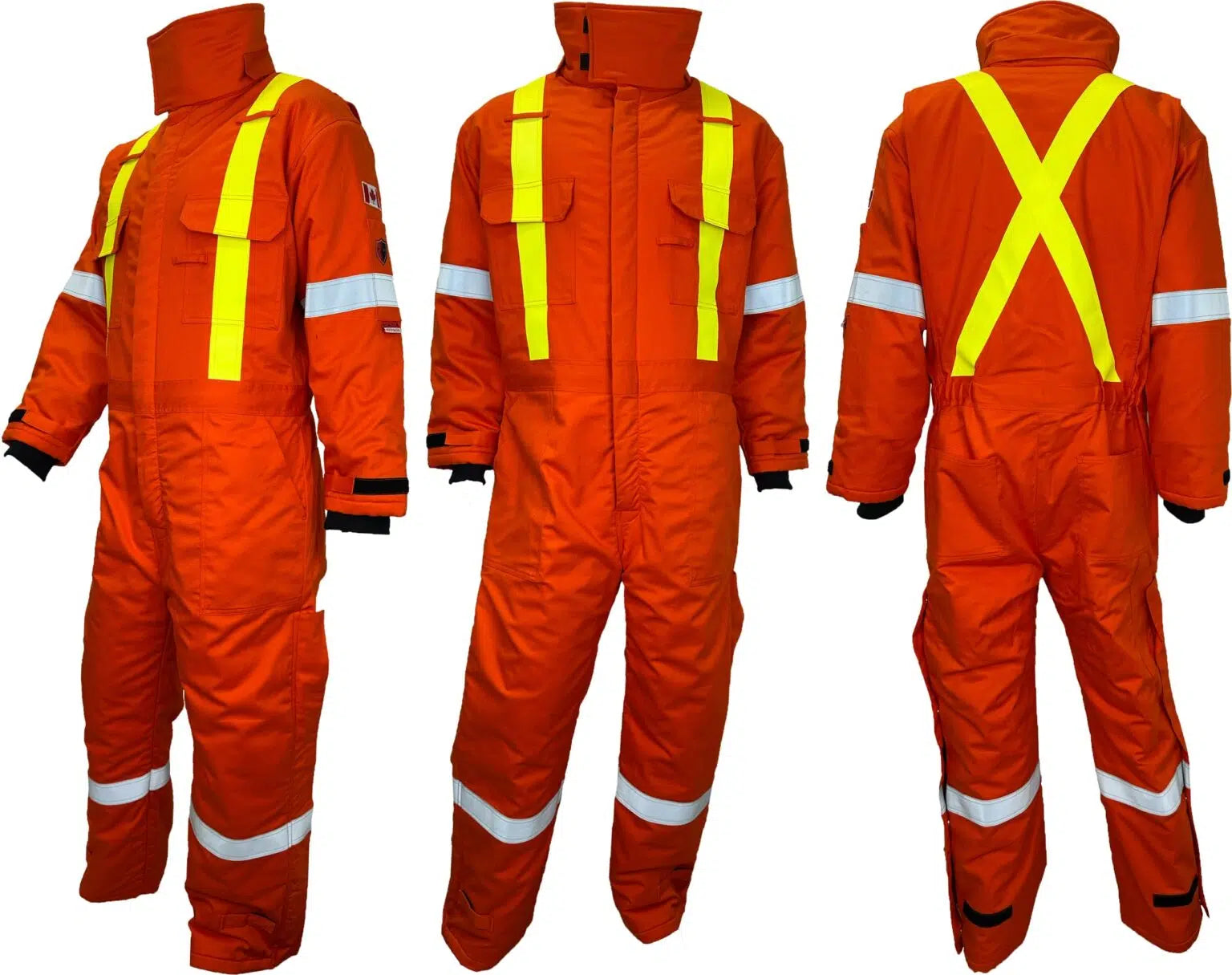 Atlas Guardian® FR/AR OHSA Insulated Coverall, 2" striping – Senator Safety